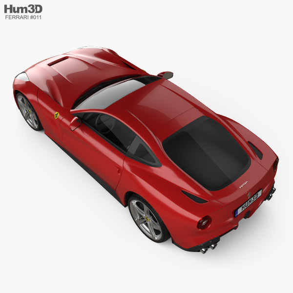 Ferrari F12 Berlinetta 2015 3D model - Download Sports car on 3DModels.org