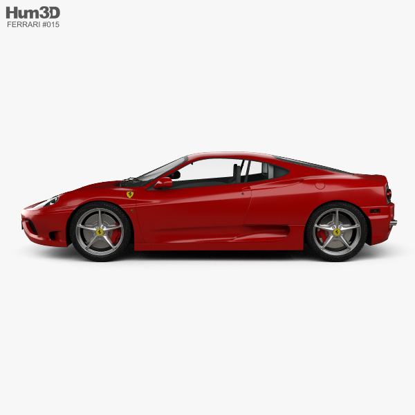 Ferrari 360 Modena 2005 3D model - Download Sports car on 3DModels.org