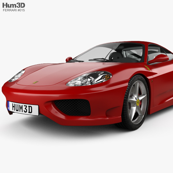 Ferrari 360 Modena 2005 3D model - Download Sports car on 3DModels.org
