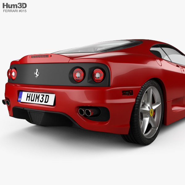 Ferrari 360 Modena 2005 3D model - Download Sports car on 3DModels.org