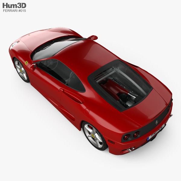 Ferrari 360 Modena 2005 3D model - Download Sports car on 3DModels.org