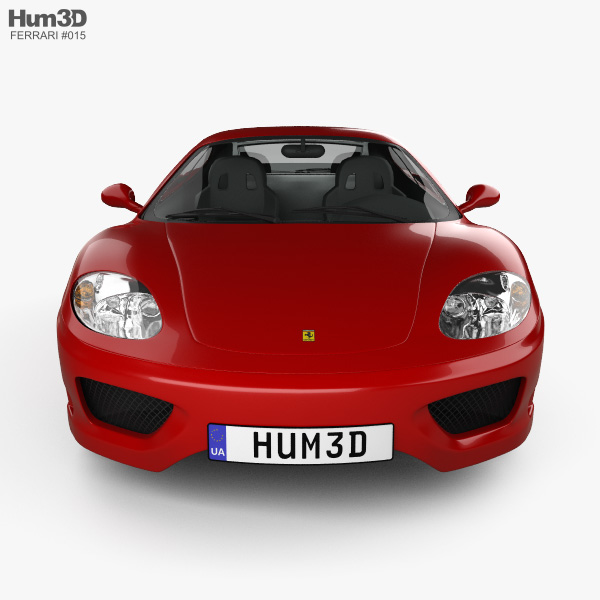 Ferrari 360 Modena 2005 3D model - Download Sports car on 3DModels.org