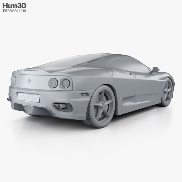 Ferrari 360 Modena 2005 3D model - Download Sports car on 3DModels.org
