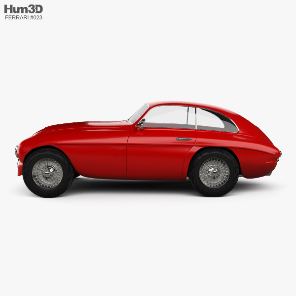 Ferrari 166 Inter Berlinetta 1950 3D model - Download Wagon car on ...