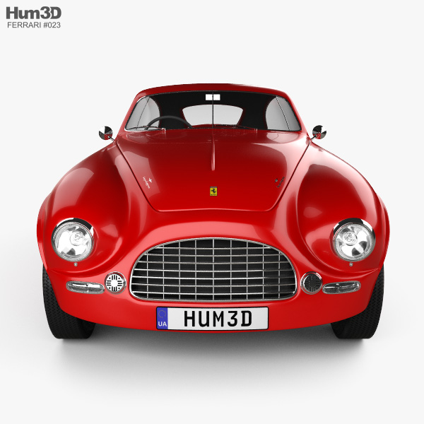 Ferrari 166 Inter Berlinetta 1950 3D model - Download Wagon car on ...