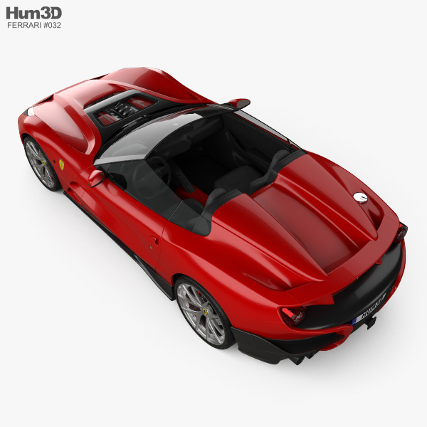 Ferrari F12 TRS 2017 3D model - Download Sports car on 3DModels.org