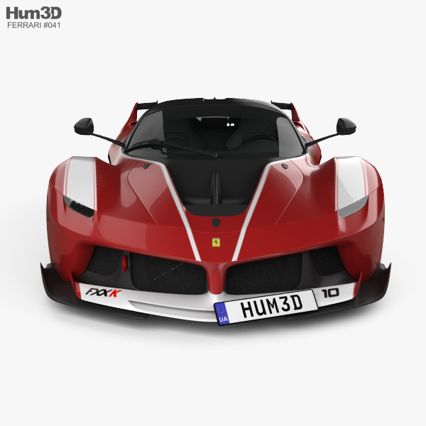 Ferrari FXX-K 2017 3D 모델 - 다운로드 Sports car on 3DModels.org