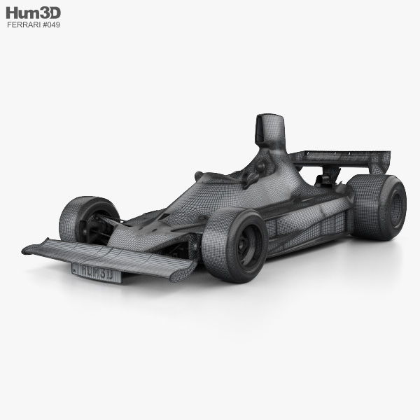 Ferrari 312 T 1975 Modelo 3D - Descargar Sports car activado 3DModels.org