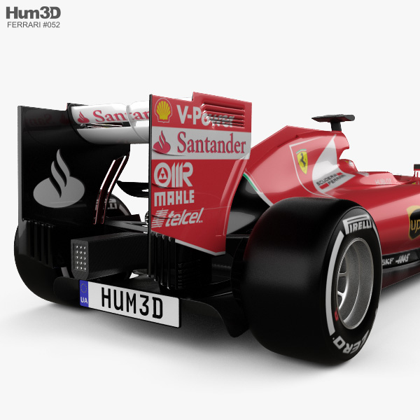 Ferrari SF15-T 2015 3D model - Download Sports car on 3DModels.org