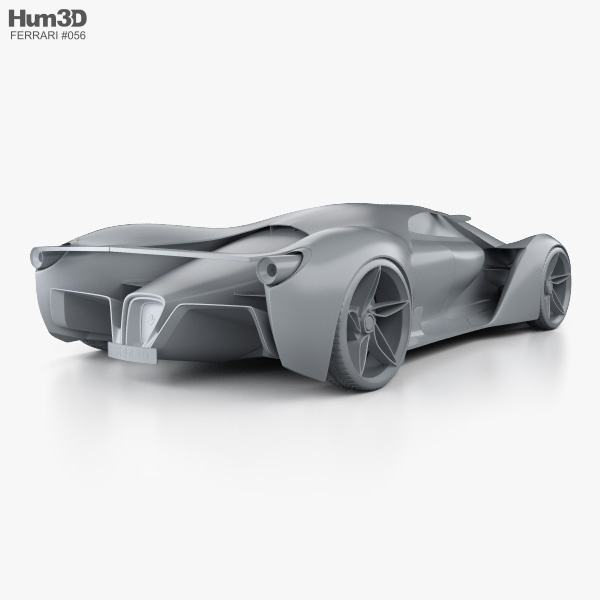 Ferrari F80 2016 3D model - Download Sports car on 3DModels.org