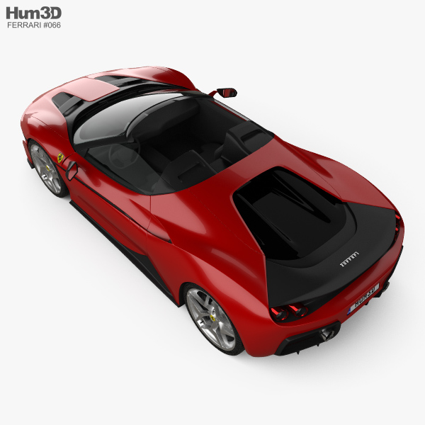 Ferrari J50 2020 3D model - Download Sports car on 3DModels.org