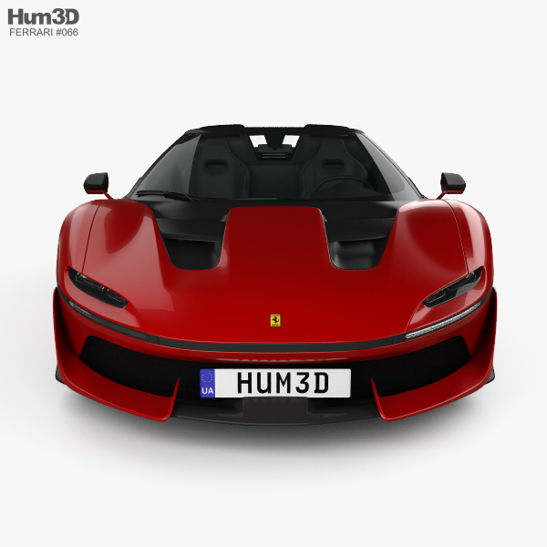Ferrari J50 2020 3D model - Download Sports car on 3DModels.org