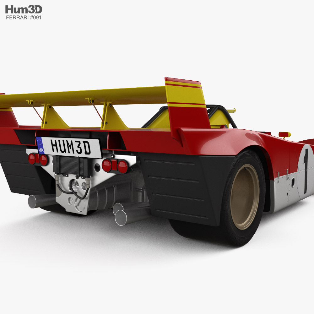 Ferrari 312 PB 1975 3D model - Download Sports car on 3DModels.org
