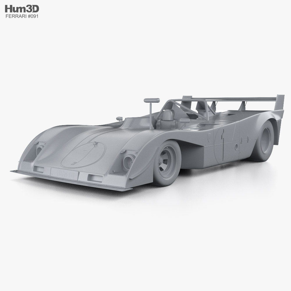 Ferrari 312 PB 1975 3D model - Download Sports car on 3DModels.org