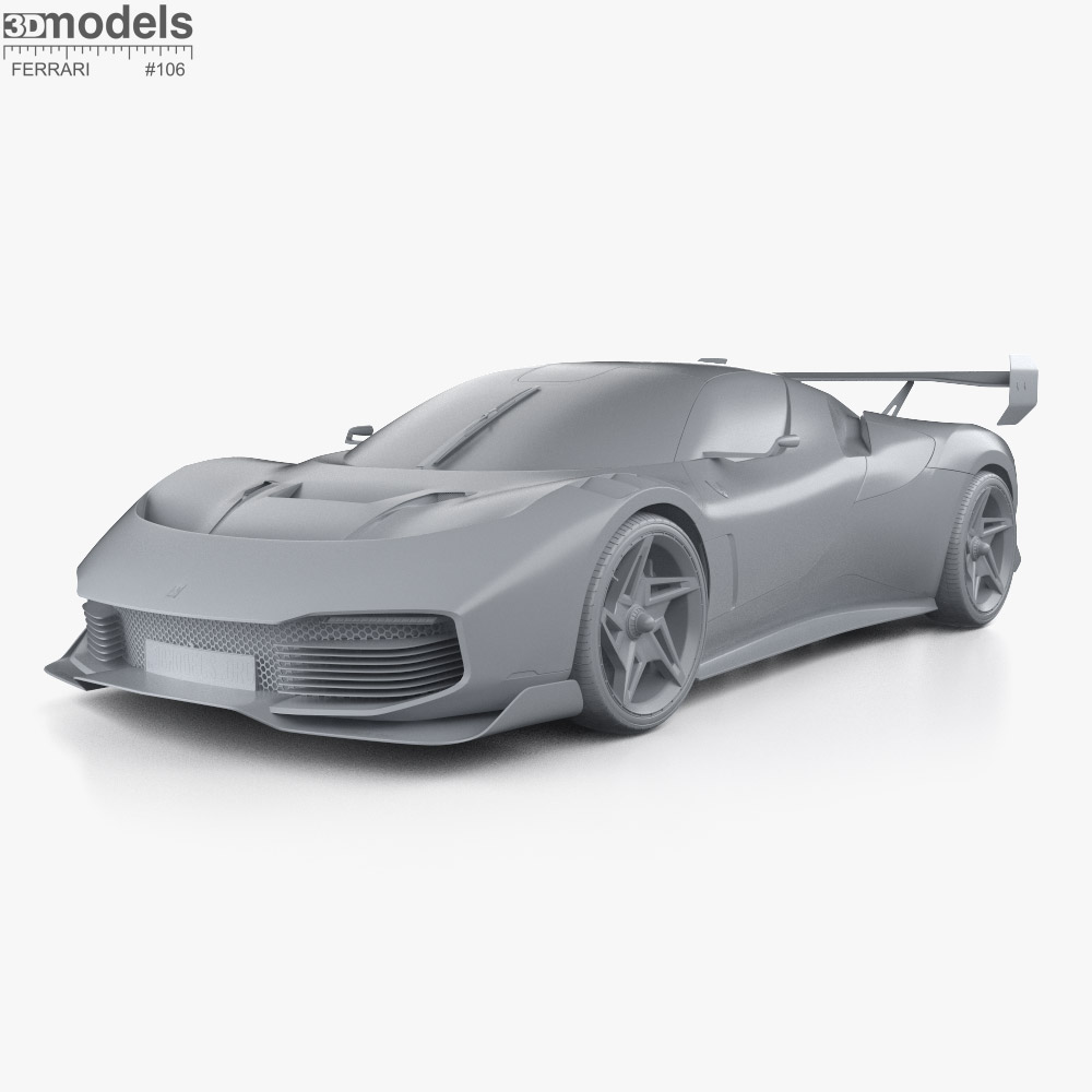 Ferrari KC23 2023 3D model - Download Sports car on 3DModels.org