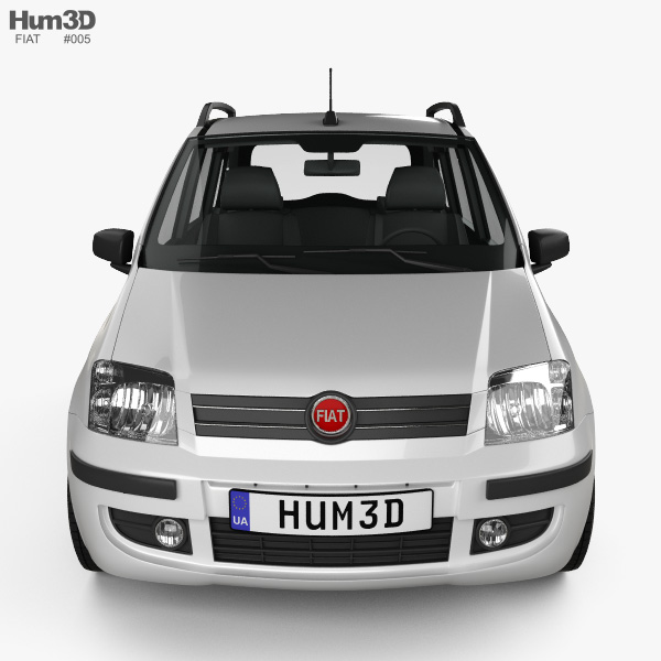 Fiat Panda 2012 Modelo 3D - Descargar Hatchback activado 3DModels.org