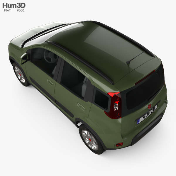 Fiat Panda 4×4 2015 Modelo 3D - Descargar Hatchback activado 3DModels.org