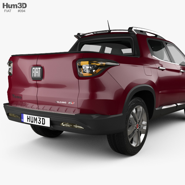 Fiat Toro 2019 3D model - Download Pickup on 3DModels.org