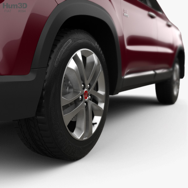Fiat Toro 2019 Modelo 3D - Descargar Pickup activado 3DModels.org