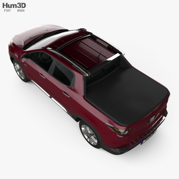 Fiat Toro 2019 3D model - Download Pickup on 3DModels.org
