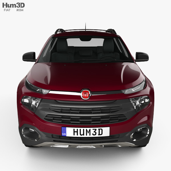 Fiat Toro 2019 Modelo 3D - Descargar Pickup activado 3DModels.org