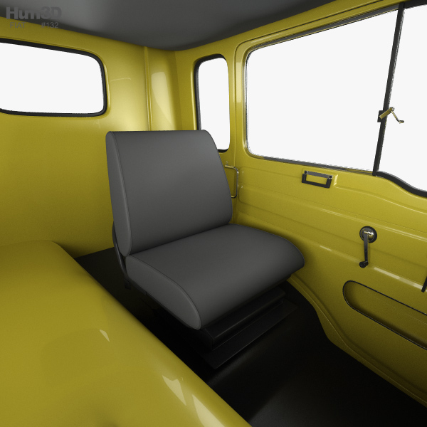 Fiat 682 N3 Tractor Truck with HQ interior 2017 3D model - Download ...