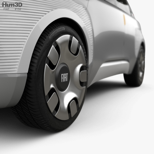 Fiat Centoventi con interior 2020 Modelo 3D - Descargar Hatchback on ...