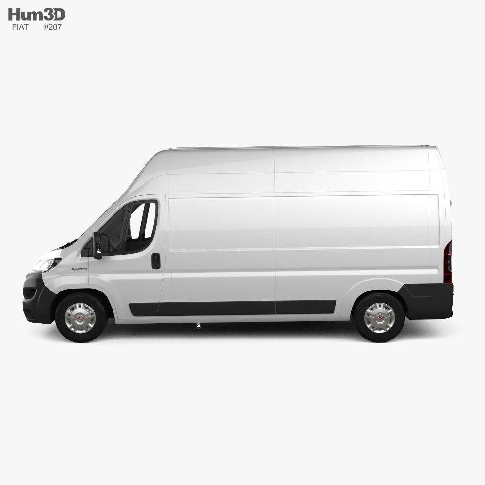 Fiat Ducato Panel Van L3H3 2024 3D model - Download Van on 3DModels.org