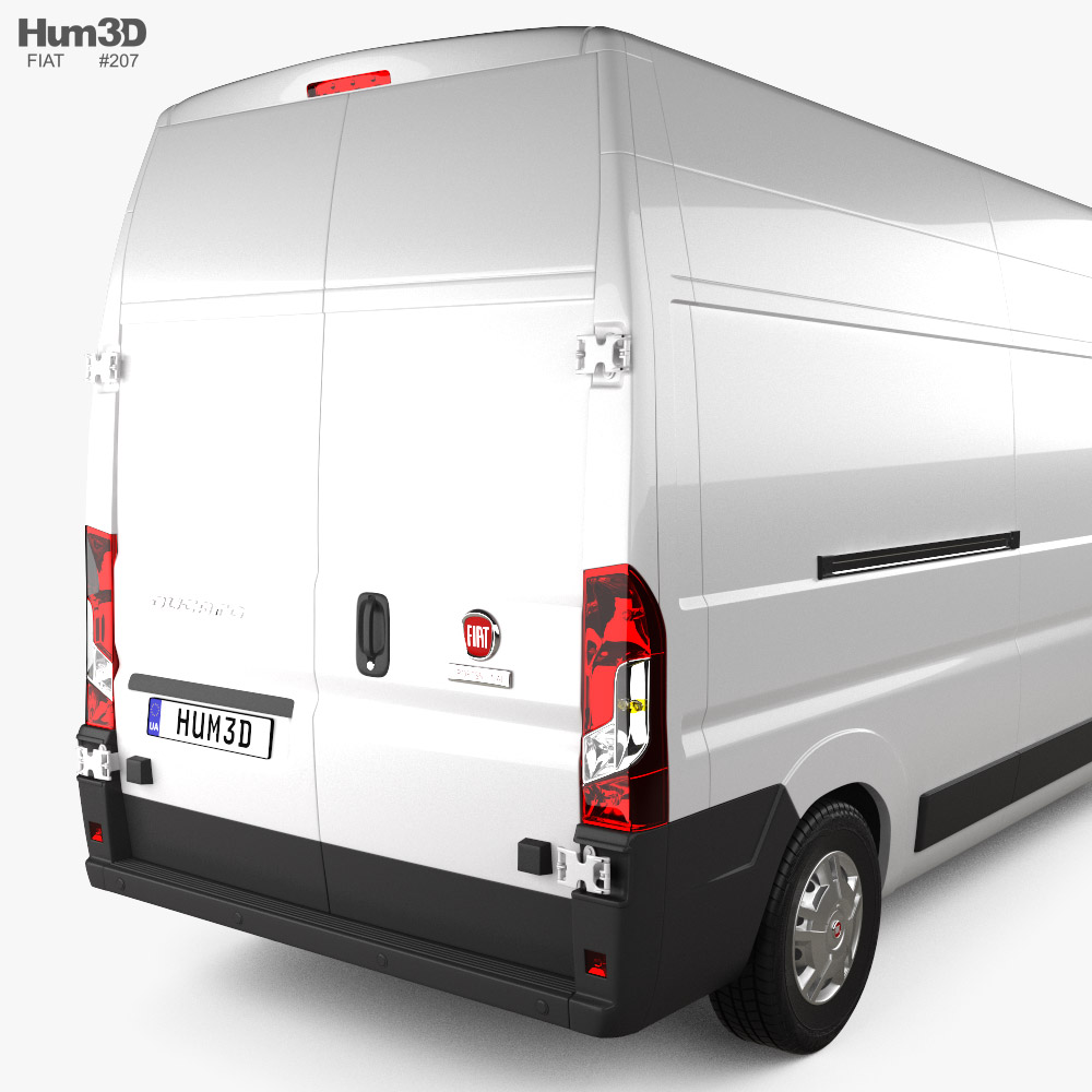 Fiat Ducato Panel Van L3H3 2024 3D model - Download Van on 3DModels.org