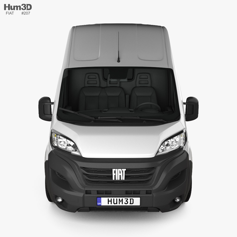 Fiat Ducato Panel Van L3H3 2024 3D model - Download Van on 3DModels.org