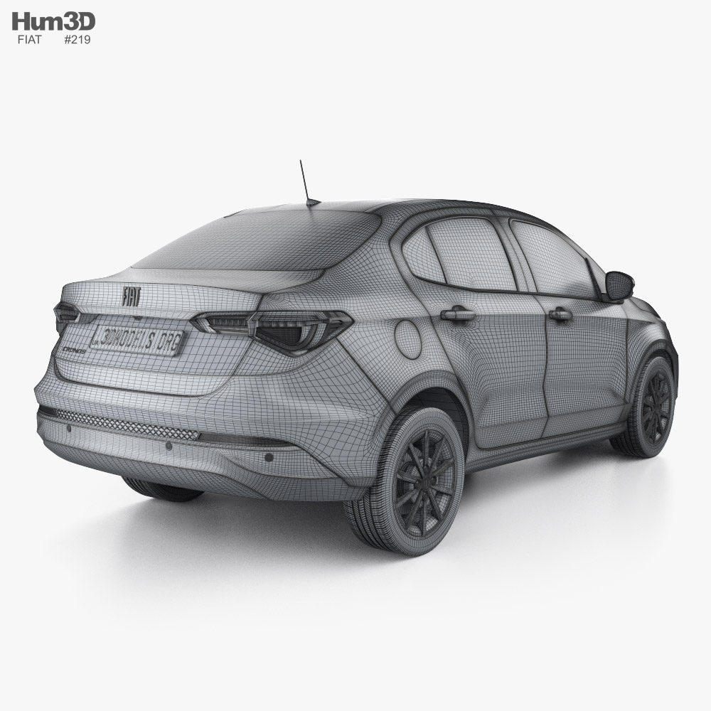 Fiat Cronos Drive Plus 2025 Modelo 3D - Baixar Sedan no 3DModels.org