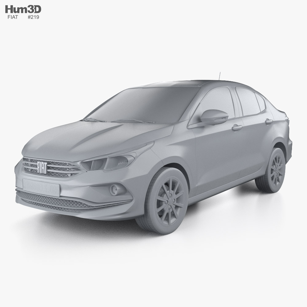 Fiat Cronos Drive Plus 2025 Modelo 3D - Baixar Sedan no 3DModels.org