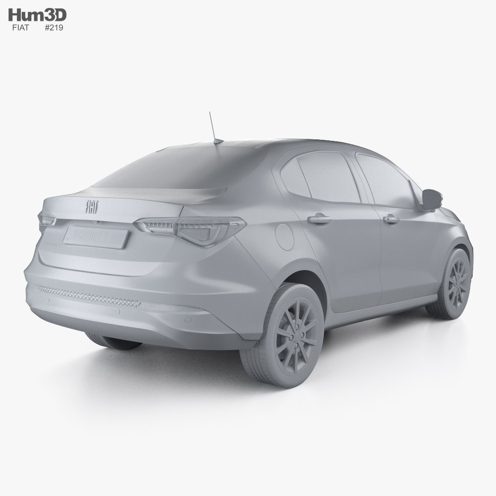 Fiat Cronos Drive Plus 2025 Modelo 3D - Baixar Sedan no 3DModels.org