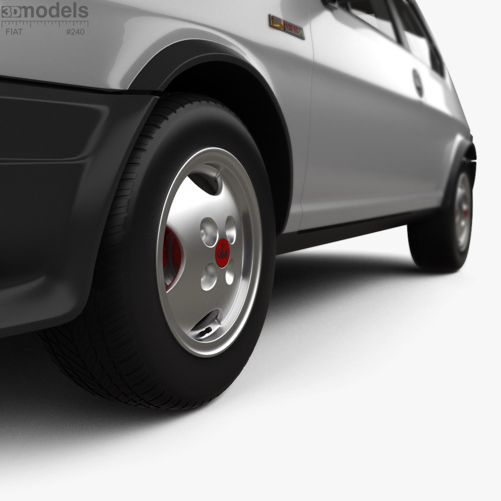 Fiat Ritmo 3-door Abarth 1985 3D model - Download Hatchback on 3DModels.org