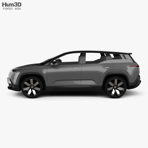 Fisker Ocean 2019 3D model - Download Crossover SUV on 3DModels.org