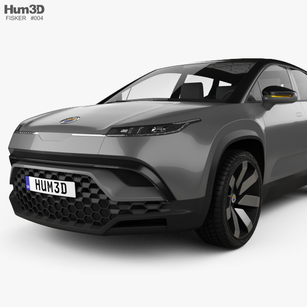 Fisker Ocean 2019 3D model - Download Crossover SUV on 3DModels.org