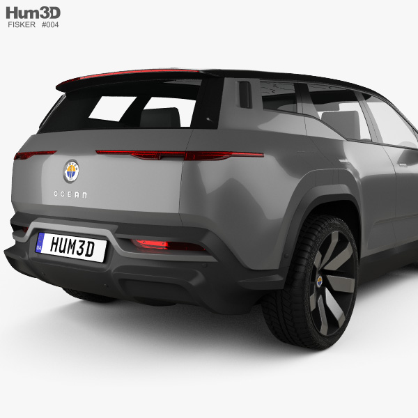 Fisker Ocean 2019 3D model - Download Crossover SUV on 3DModels.org