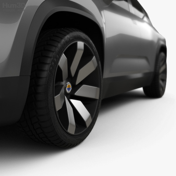 Fisker Ocean 2019 3D model - Download Crossover SUV on 3DModels.org