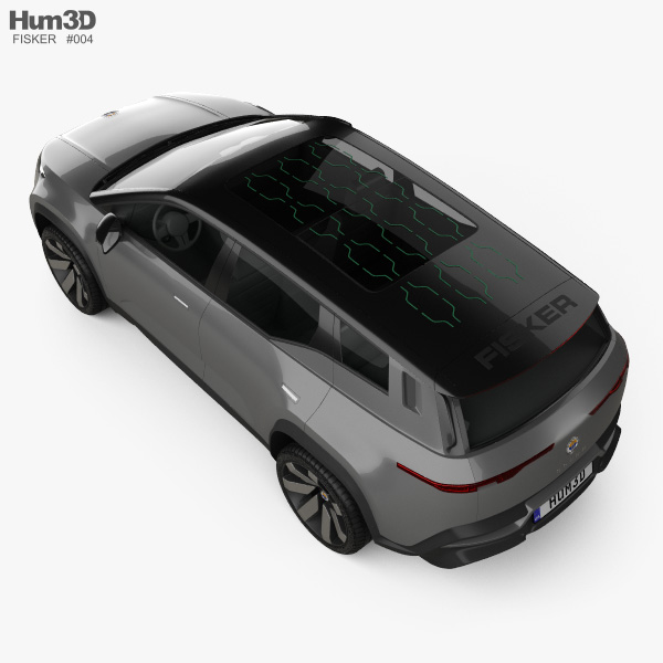 Fisker Ocean 2019 3D model - Download Crossover SUV on 3DModels.org