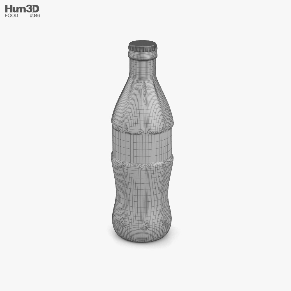 Coca-Cola Bottle 3D model - Download Bottles, Cans on 3DModels.org