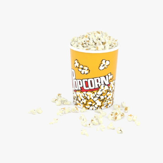 Popcorn 3D Models Download - 3DModels.org