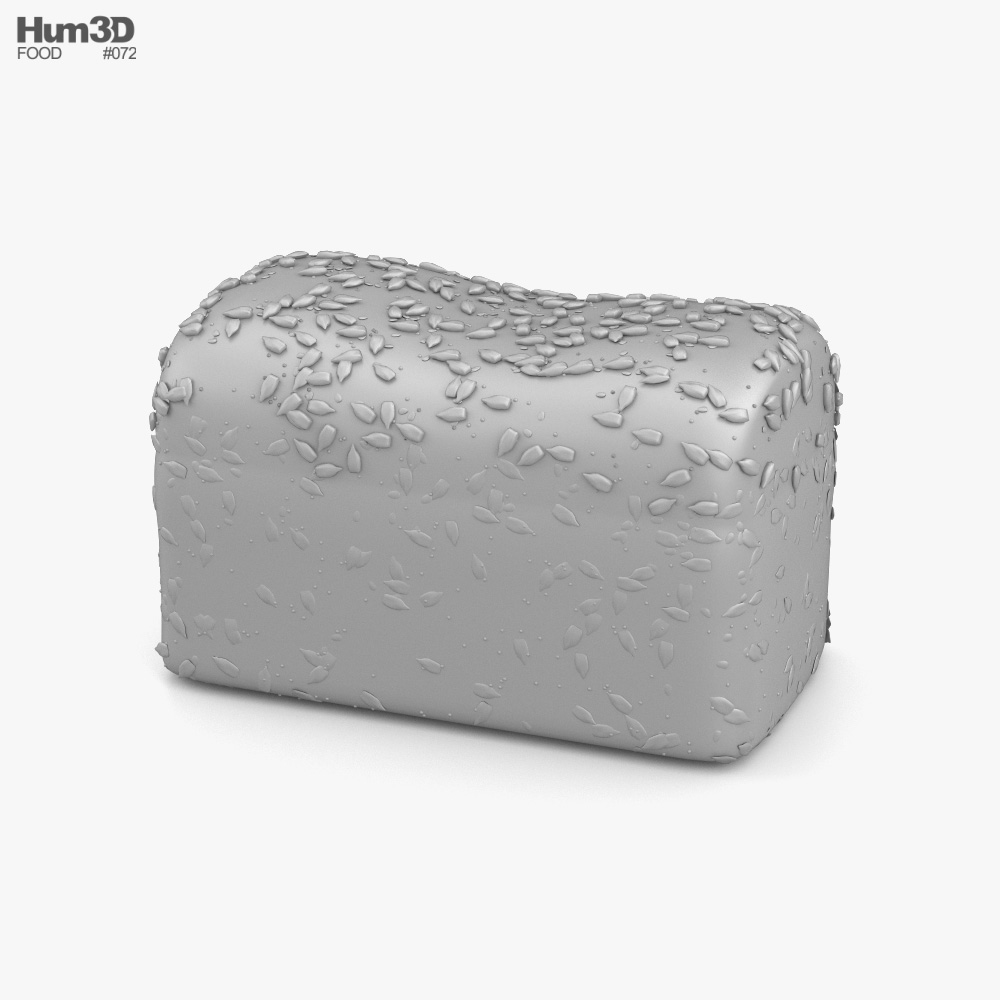 Bread 3D model - Download Dairy, Bakery on 3DModels.org