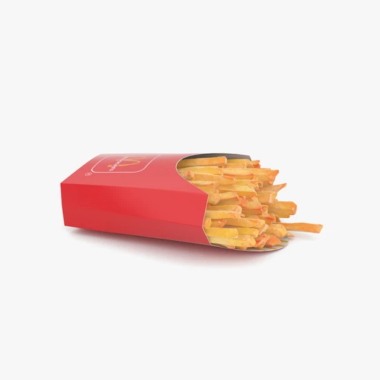 French fries 3D Models Download - 3DModels.org