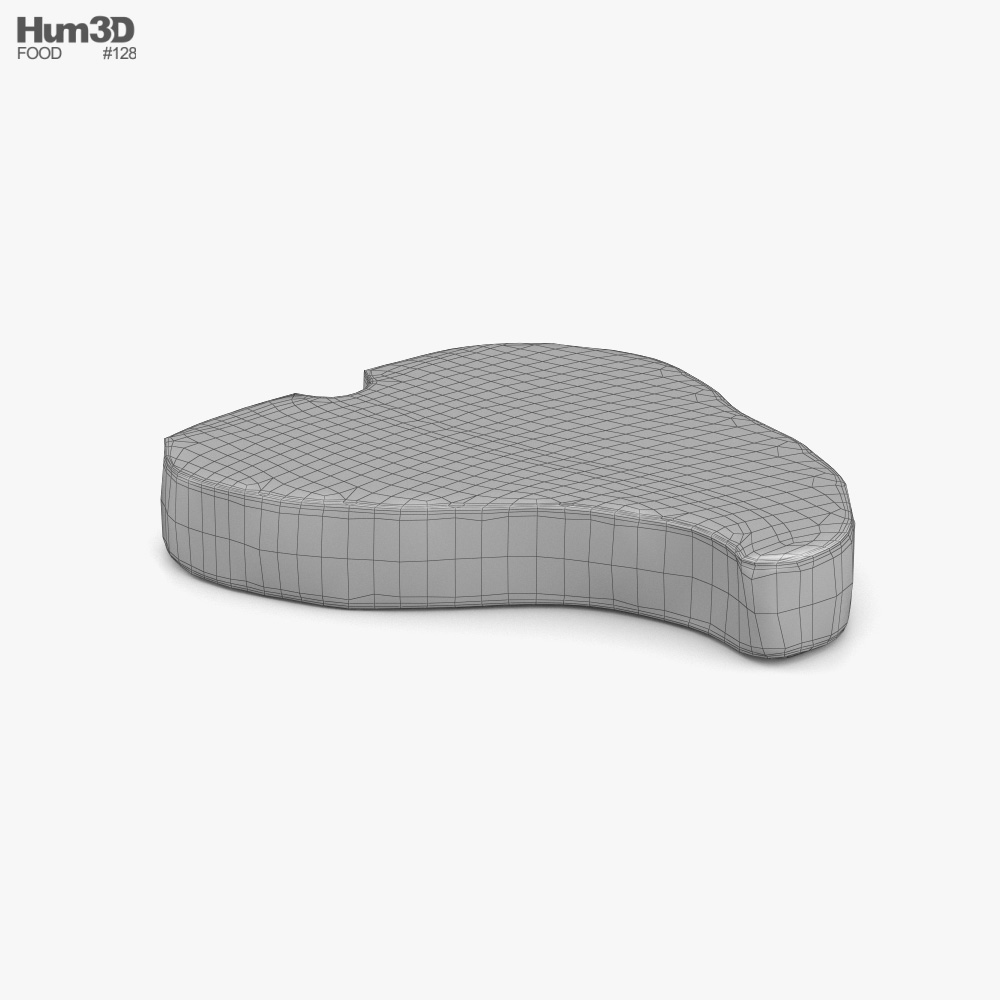 T-Bone Steak 3D model - Download Meat And Poultry on 3DModels.org