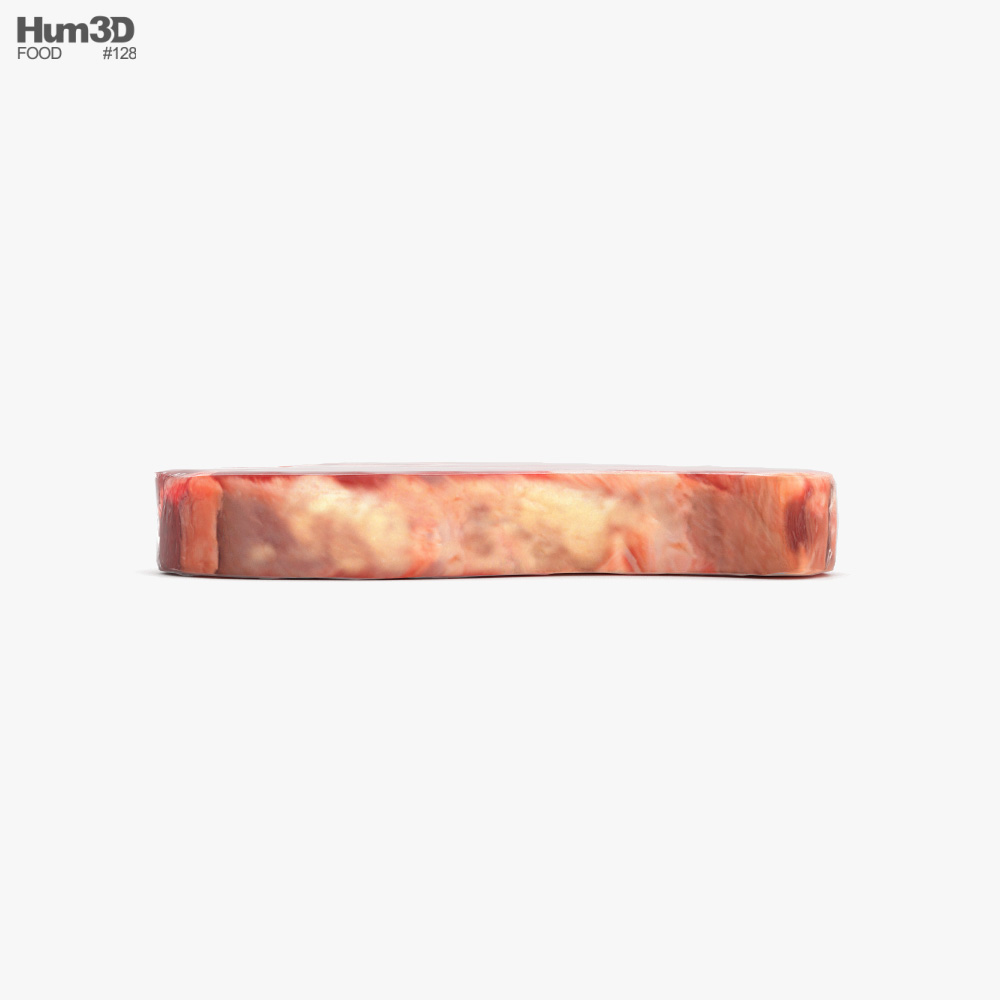 T-Bone Steak 3D model - Download Meat And Poultry on 3DModels.org
