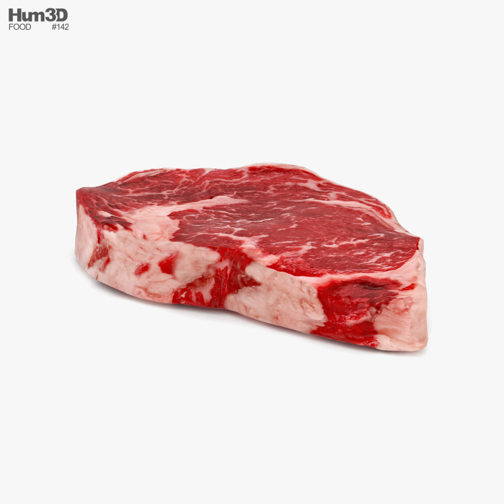 Steak 3D model - Download Meat And Poultry on 3DModels.org