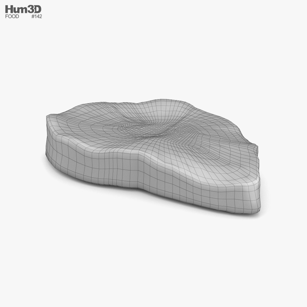 Steak 3D model - Download Meat And Poultry on 3DModels.org