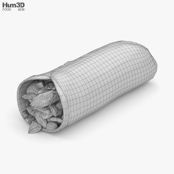 Shawarma 3D model - Download Fast food on 3DModels.org