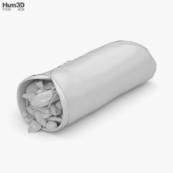 Shawarma 3D model - Download Fast food on 3DModels.org