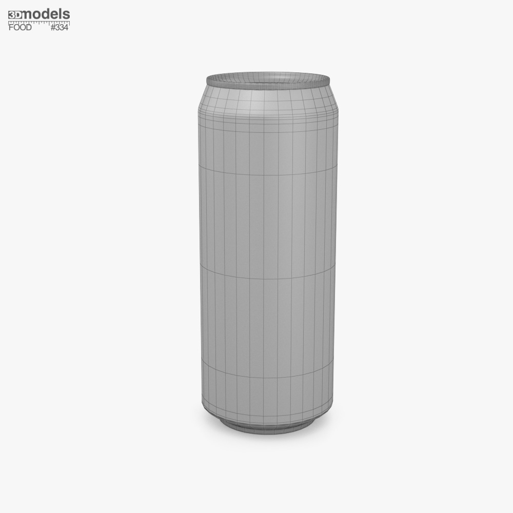 Guinness Can 3D model - Download Bottles, Cans on 3DModels.org
